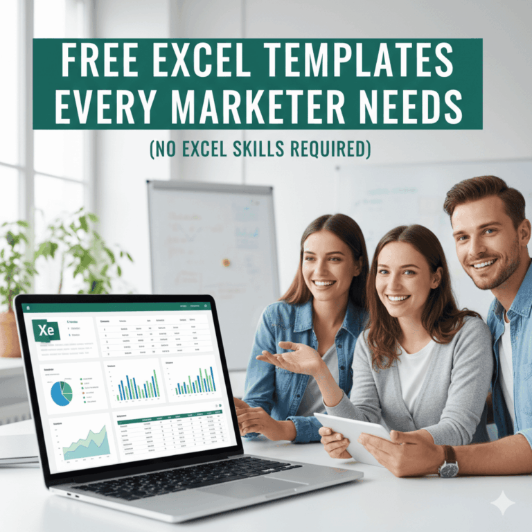 11 Free Excel Templates Every Marketer Needs (No Excel Skills Required)